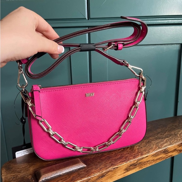 Dkny | Bags | Dkny Bryant Park Demi Pink Crossbody Bag | Poshmark